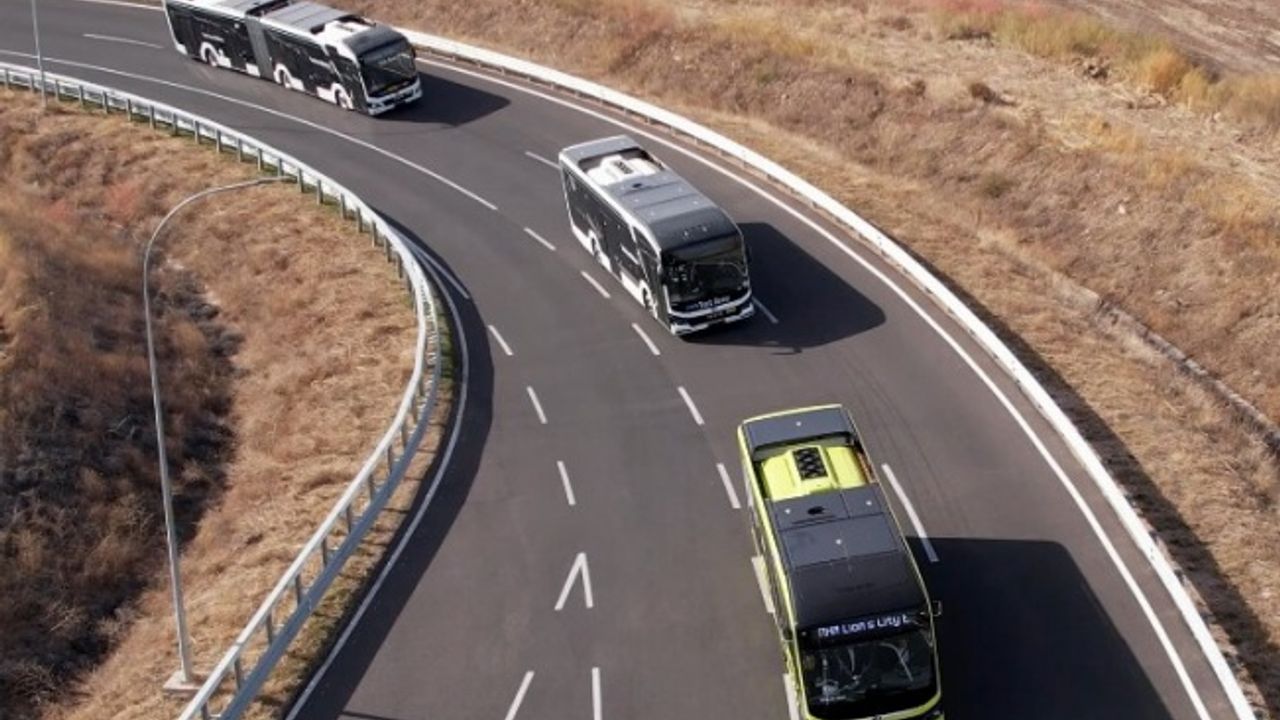 Alman Bakan elektrikli otobüsü Ankara'da test etti - Kocaeli Öncü ...